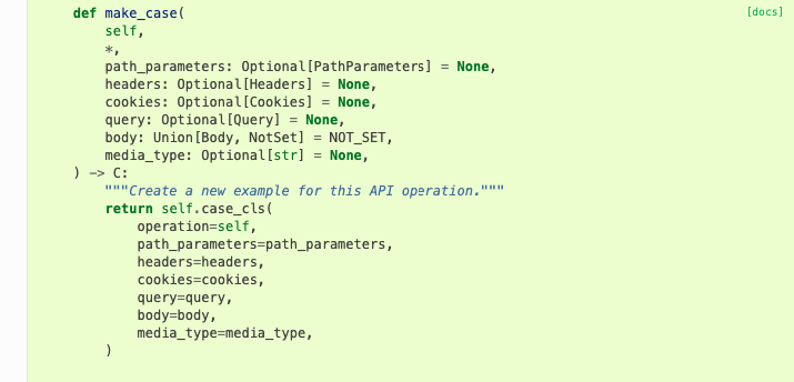 Sending body parameters in make_case · Issue #1188 · schemathesis/schemathesis · GitHub