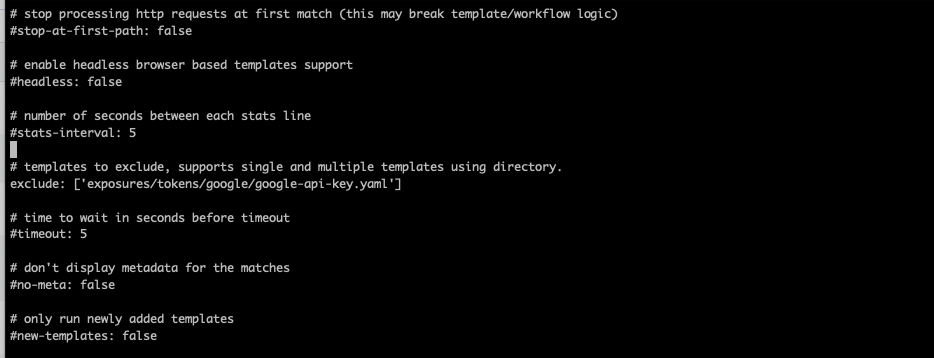 [Issue] Bug in template based exclusion · Issue #736 · projectdiscovery/nuclei · GitHub