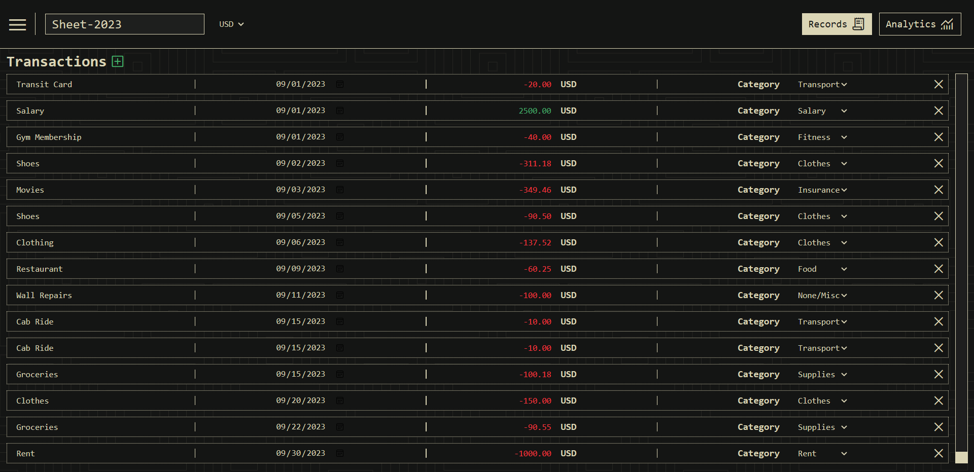 GitHub - sydluqmaan/Finances-Manager: Personal financial record keeping ...