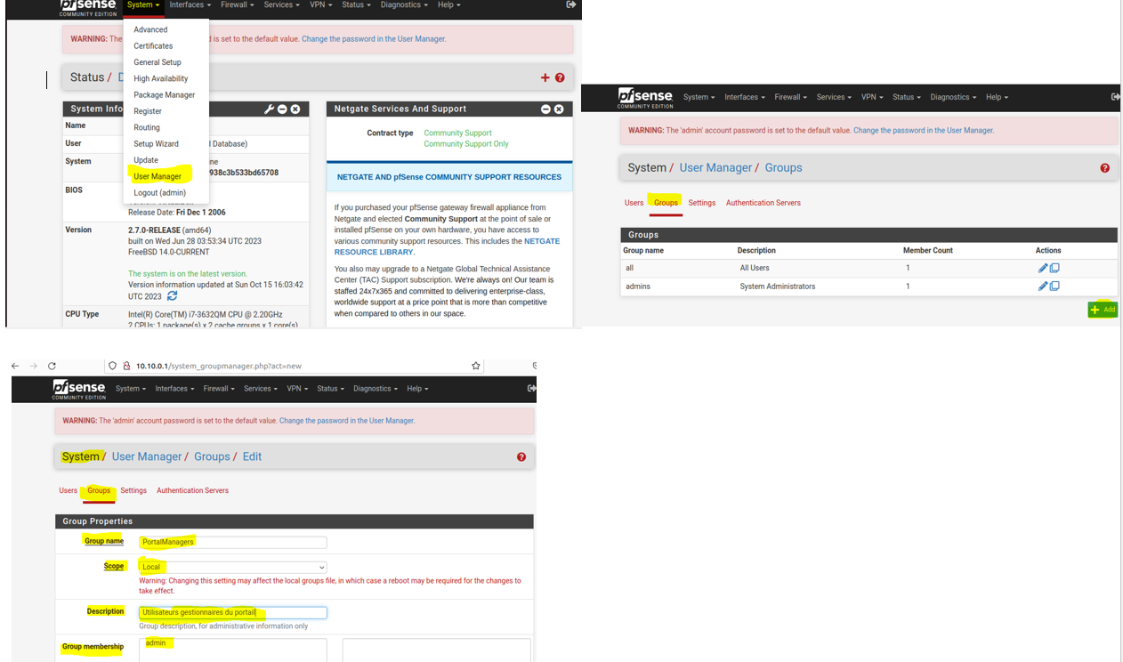 GitHub - techerbeatrice/portail_captif_pfSense