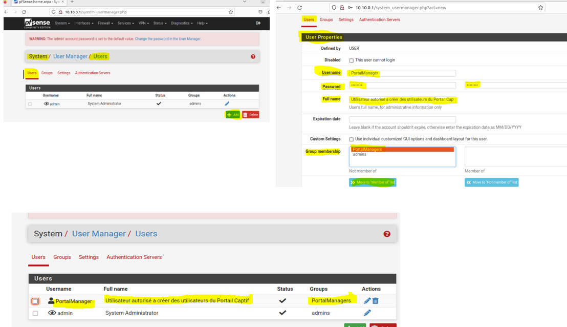 GitHub - techerbeatrice/portail_captif_pfSense