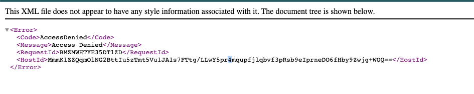 Cloudfront "Access Denied" when refreshing page outside of home page ...