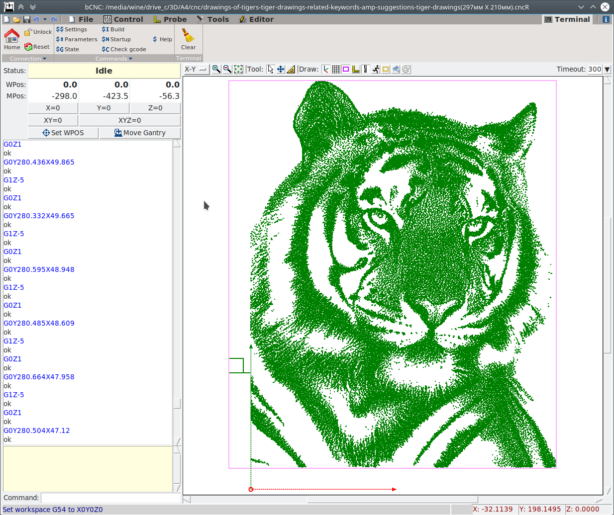 Stop during operation causes WCS to change · Issue #1035 · vlachoudis ...