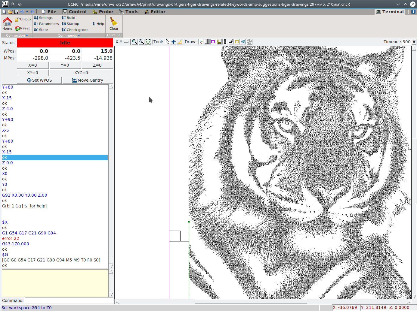 Stop during operation causes WCS to change · Issue #1035 · vlachoudis ...