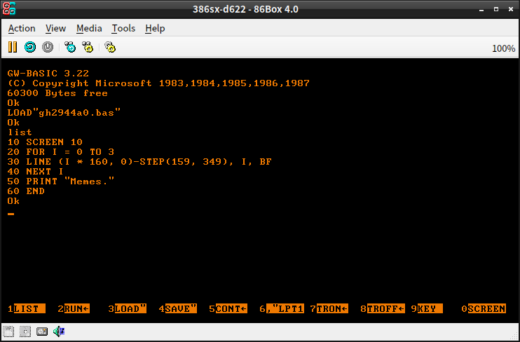 EGA monochrome graphics card crash · Issue #2944 · 86Box/86Box · GitHub