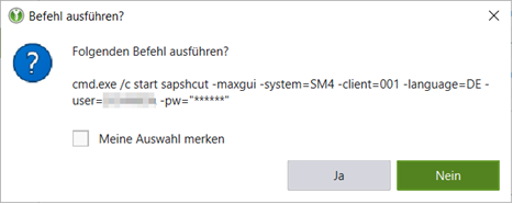 Command url doesn't work for SAP logon · Issue #9593 · keepassxreboot/keepassxc · GitHub