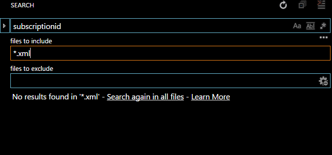 Global search with file filters does not work for Network Shares ...