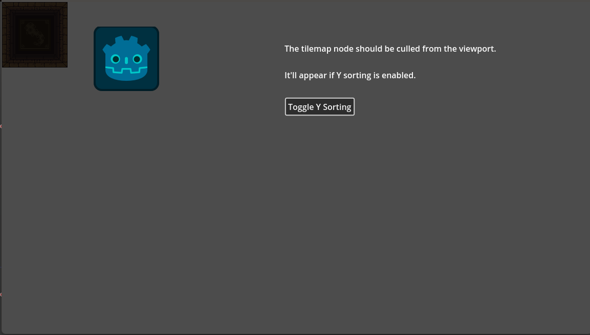 Subviewport And Tilemap Doesnt Respect Visibility Layer Canvas Cull Mask When Y Sort Is Enabled