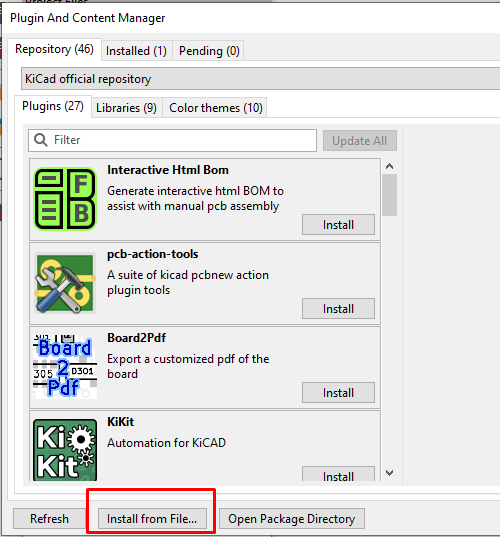 Kicad 7.0 - no icon for kimotor · Issue #39 · cooked/kimotor · GitHub