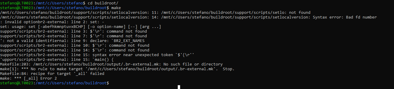 Buildroot not working · Issue #3688 · microsoft/WSL · GitHub