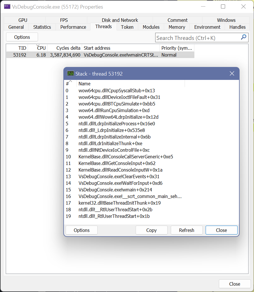 Windows Terminal Preview does not work with Visual Studio 2019. · Issue ...