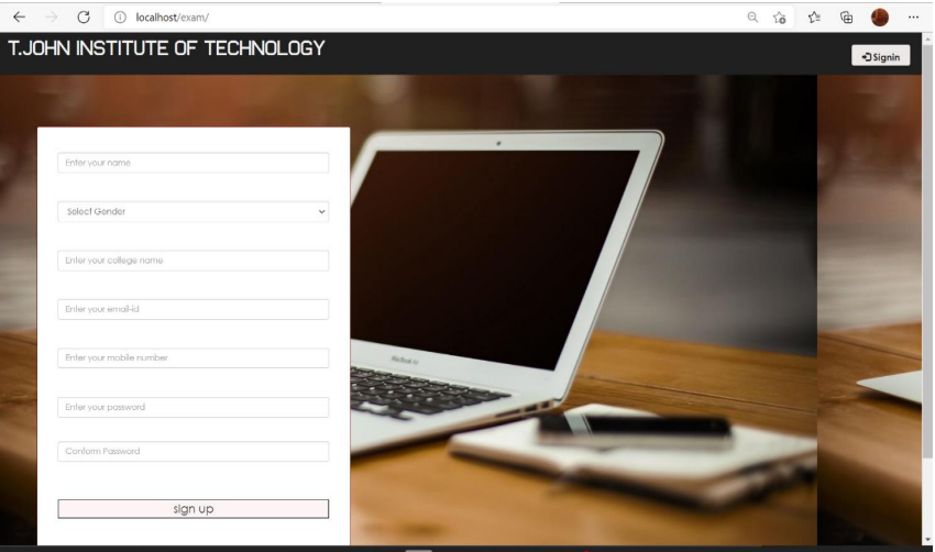 Github Vachanajrai Online Examination System Examination Processes