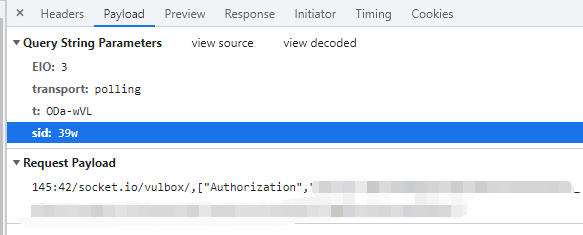 Bad Request with payload paused · Issue #547 · googollee/go-socket.io · GitHub