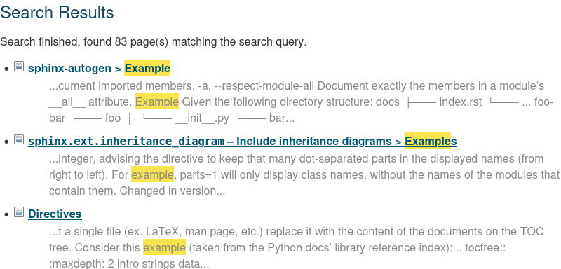 Highlightsearchwords Is Not Called After Fragments Are Loaded Via Ajax · Issue 10864 · Sphinx