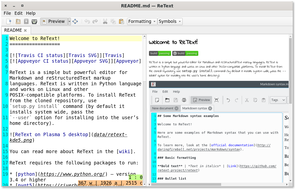 Problems With Font Face · Issue 465 · Retext Project Retext · Github