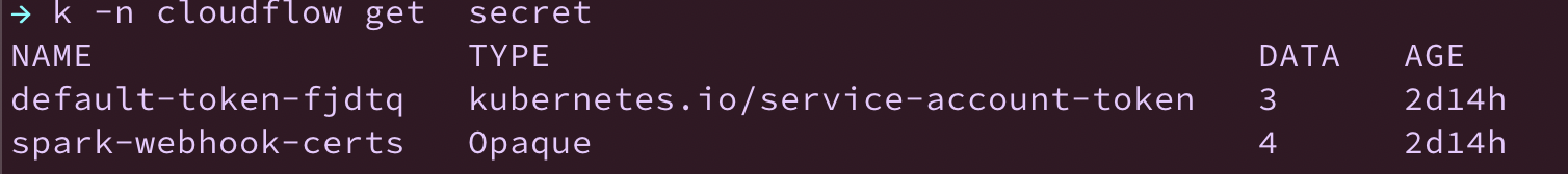 spark-webhook-certs secrets keeps alive after ./uninstall bootstrap · Issue #598 · lightbend ...