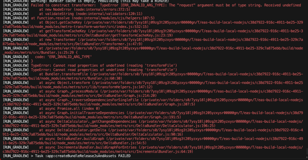 Failed To Construct Transformer Typeerror Errinvalidargtype The Request Argument Must