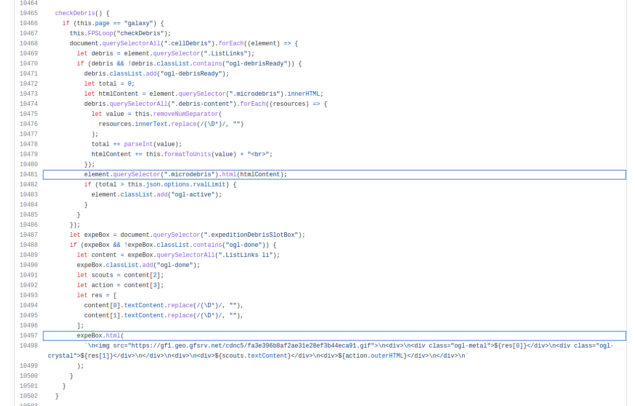 Tooltip recycling in galaxy view is broken · Issue #141 · ogame-infinity/web-extension · GitHub