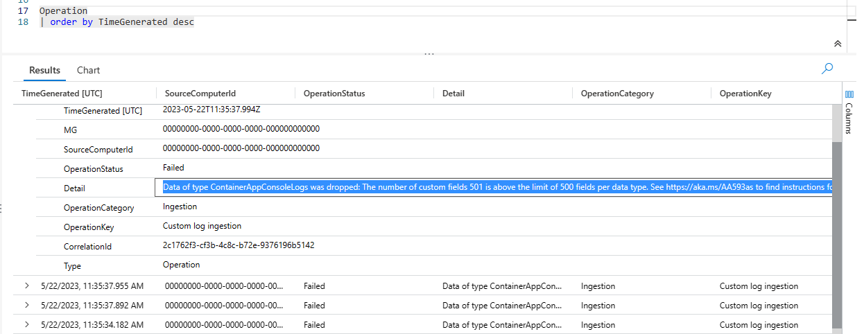 Feature Request Clear Documentation About Containerappconsolelogs Cl