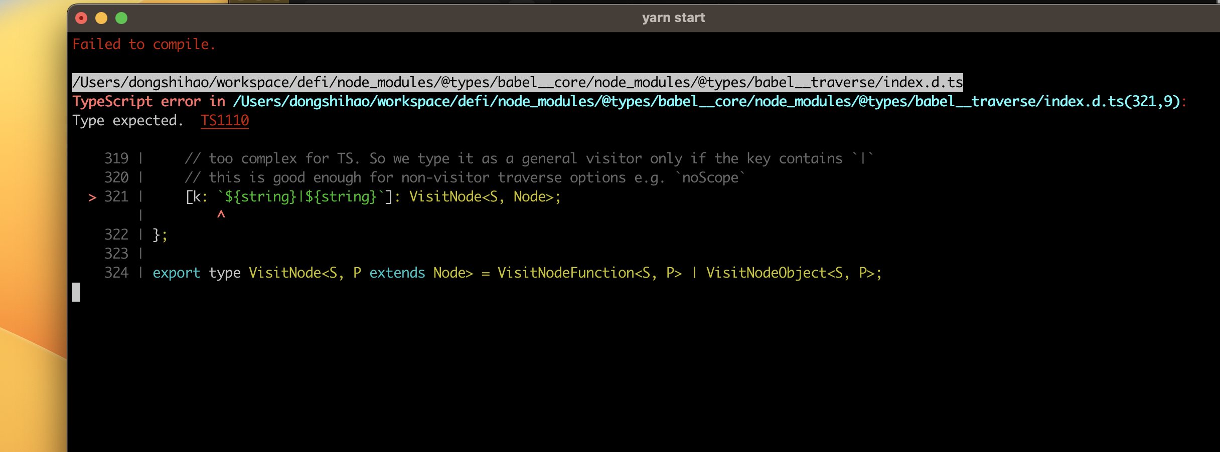 [@types/babel__traverse] Type Expected issue with @types/babel__traverse package · Issue #65766 ...
