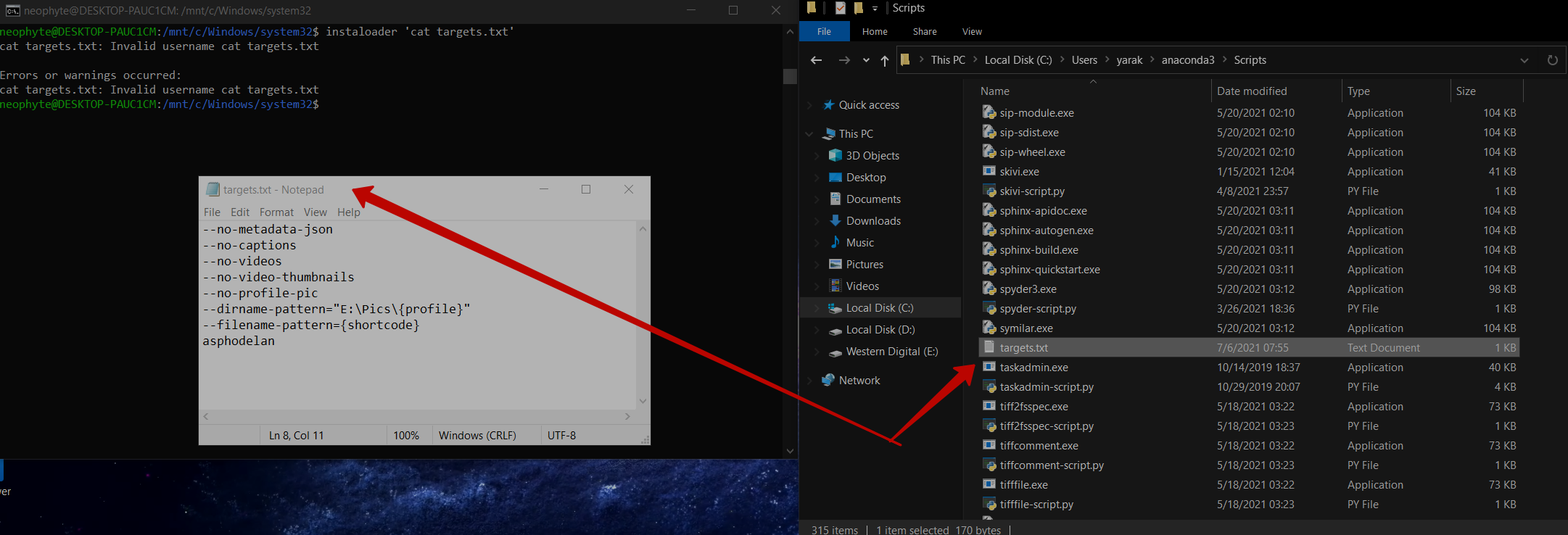 [help] how do I use a list of profiles? · Issue #49 · instaloader/instaloader · GitHub