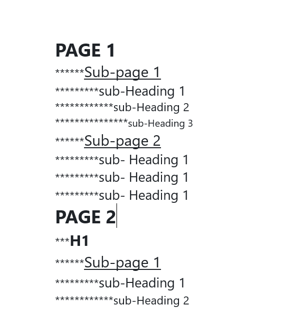 Deeper Table of Contents - Combine "Add page with table of pages in ...
