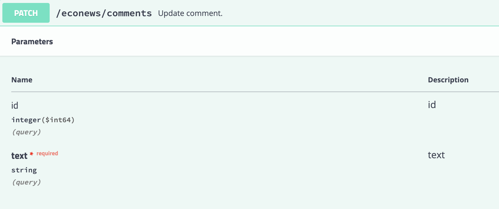 Patchnews Patch Method Cant Update Comment For More Than 2500 Characters · Issue 6585 · Ita 5649