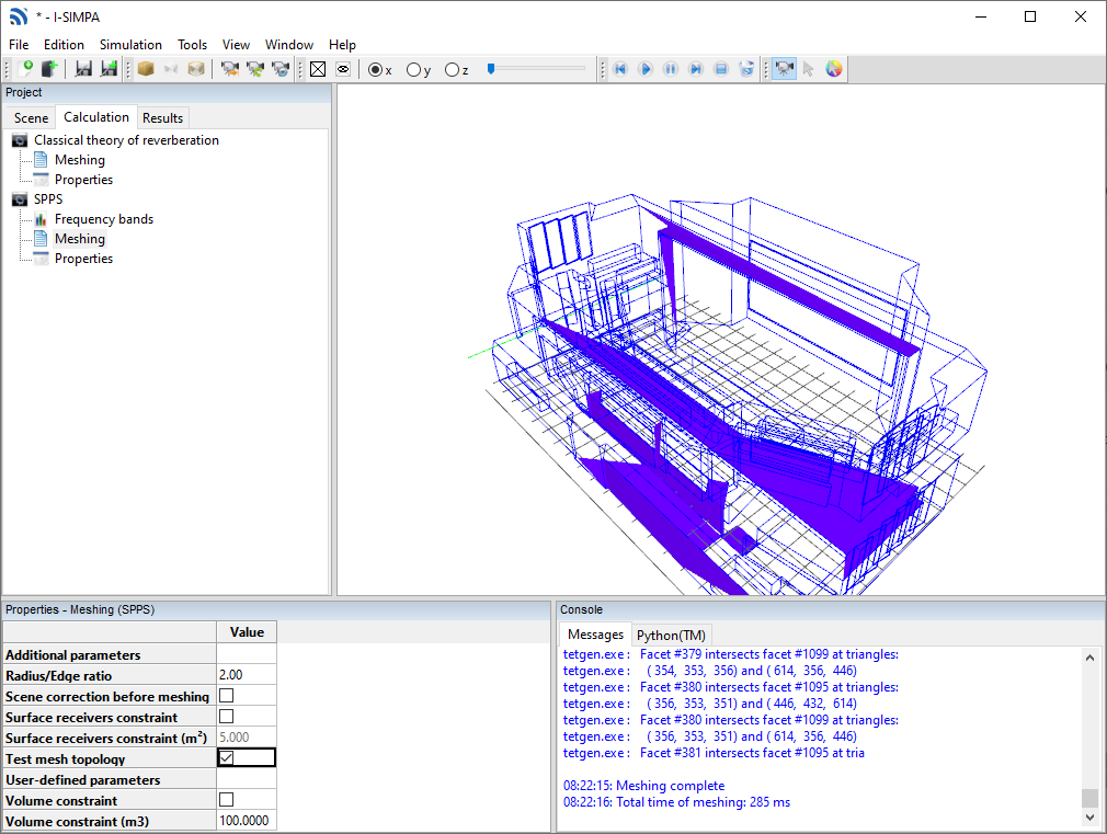 Mesh problem · Issue #252 · Universite-Gustave-Eiffel/I-Simpa · GitHub