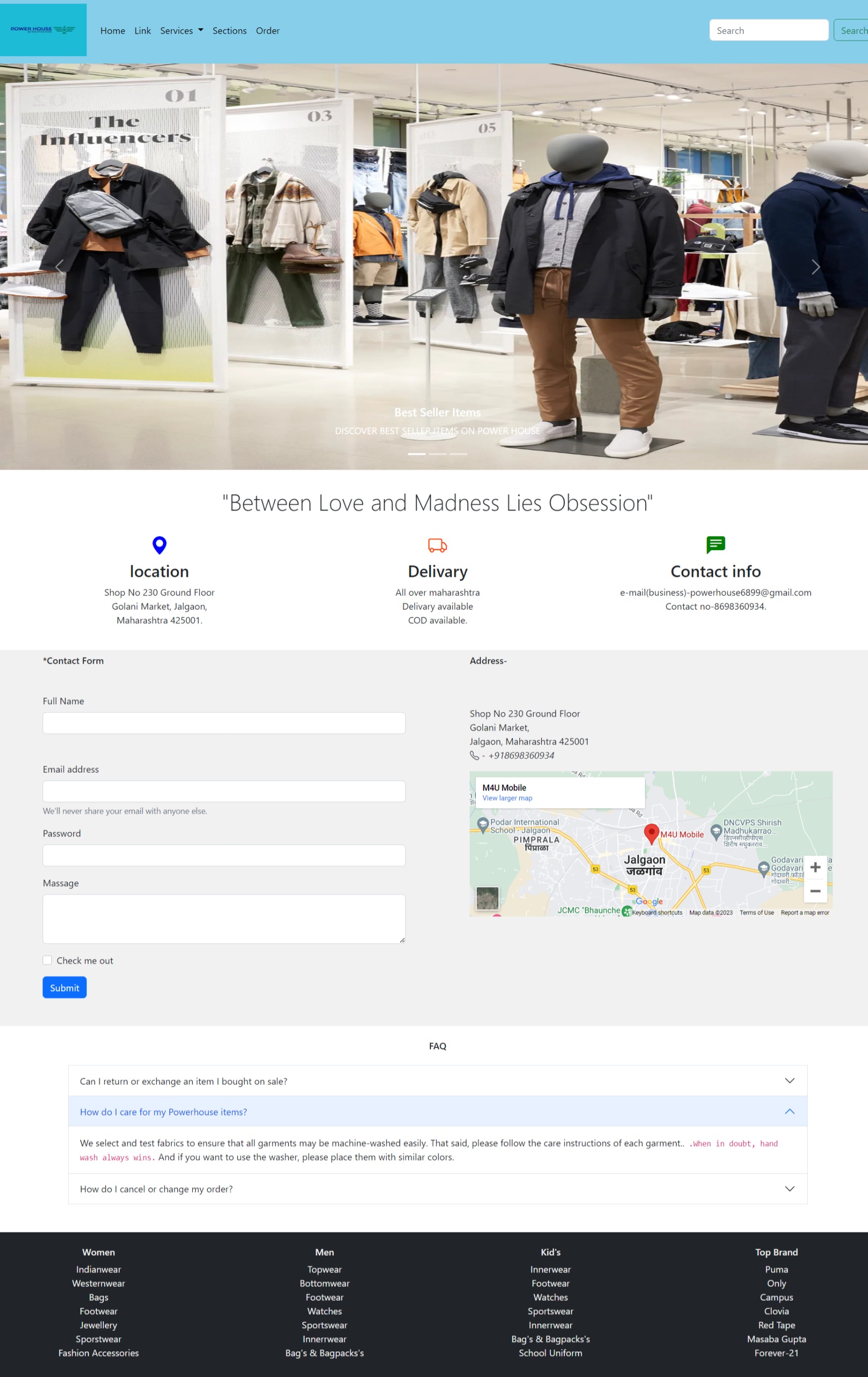 GitHub - Abhi9765/Powerhouse---Online-Fashion-Store-Front-end-project