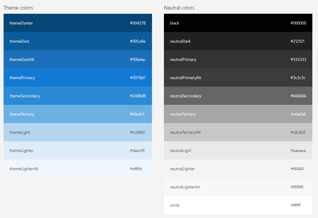 Documentation: White text on color swatches is not accessible · Issue ...
