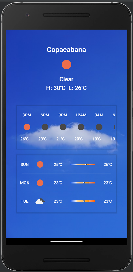 GitHub - ChrisDavison8/CDWeather: A simple Android Weather App using the OpenWeather API