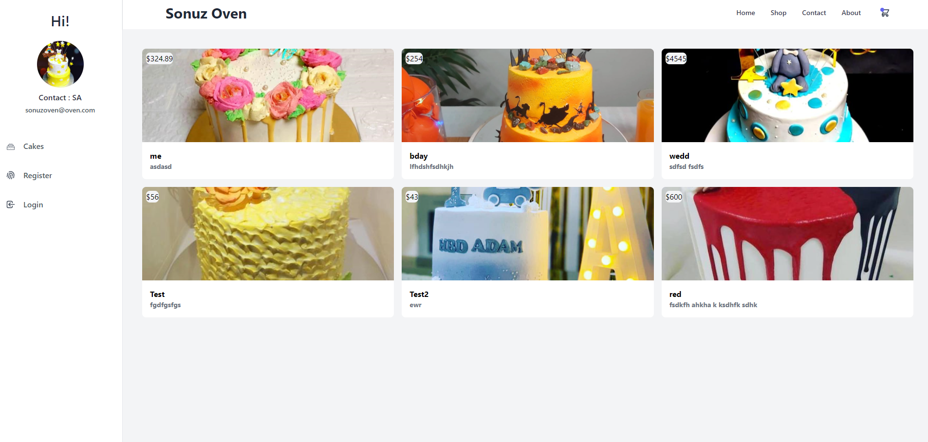 GitHub - anup347/cake_bakery_management: Simpe app to manage cake ...