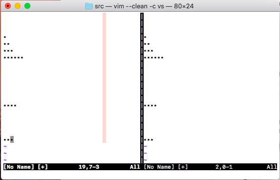 Vertical split rendering issue with Unicode variation selector · Issue #2599 · vim/vim · GitHub