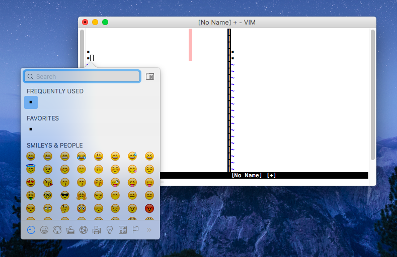 Vertical split rendering issue with Unicode variation selector · Issue #2599 · vim/vim · GitHub