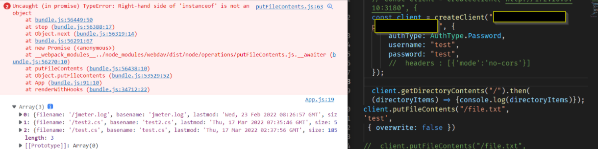 putFileContents() not sent request · Issue #299 · perry-mitchell/webdav-client · GitHub