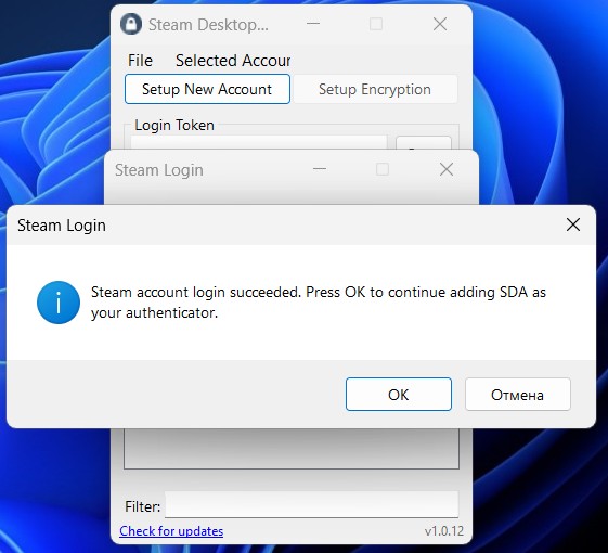 Corrections are needed Version 1.0.14 · Issue #936 · Jessecar96/SteamDesktopAuthenticator · GitHub