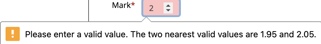Grading rubric marks does not let me pick any arbitrary mark · Issue #5521 · MarkUsProject ...
