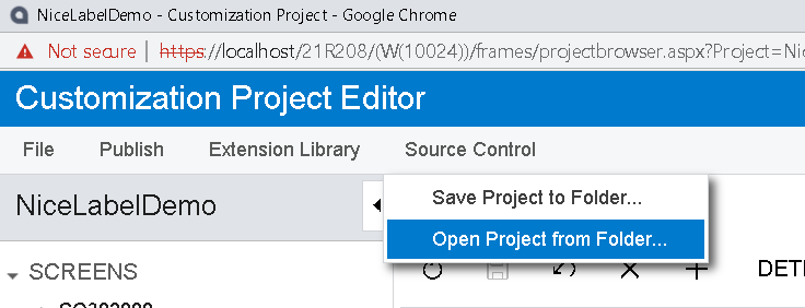 GitHub - VarthiniB/AcumaticaNiceLabelIntegration