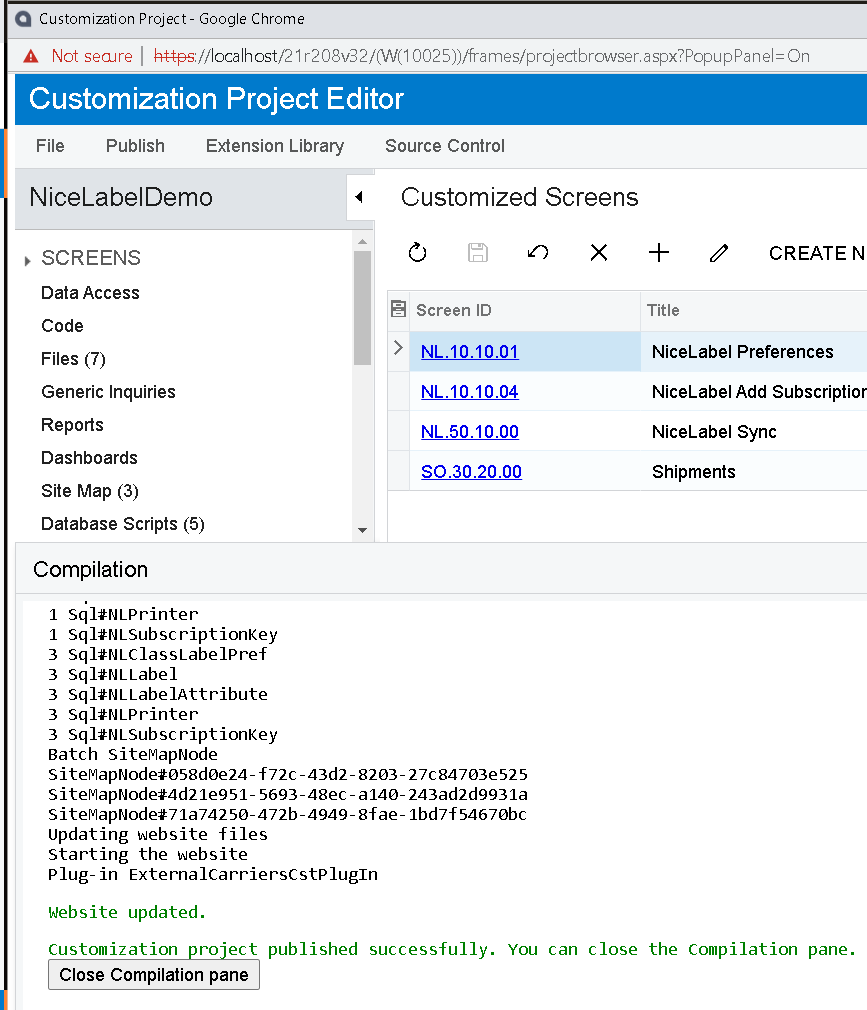 GitHub - VarthiniB/AcumaticaNiceLabelIntegration