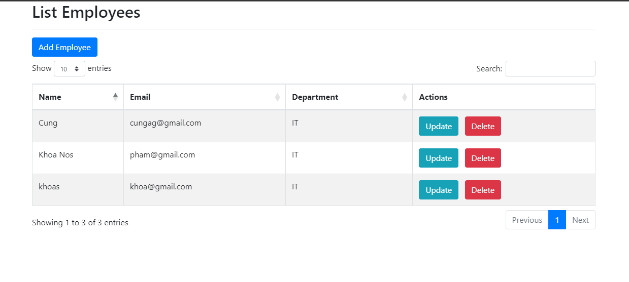 GitHub - pvdkhoa/Manage-Employee-Thymeleaf: Manage Employee (CRUD) with Thymeleaf and Jquerry