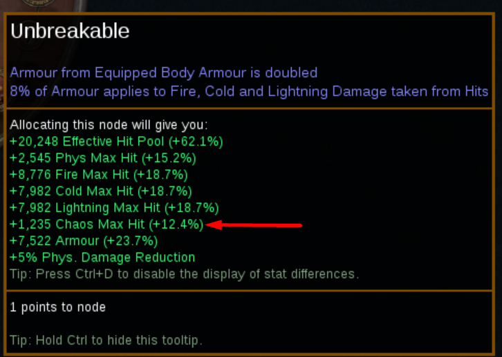 Juggernaut unbreakable calc · Issue #6203 · PathOfBuildingCommunity/PathOfBuilding · GitHub