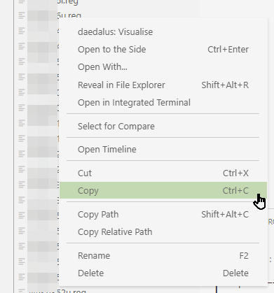 Add 'Insert Copy' context menu entry · Issue #121241 · microsoft/vscode · GitHub
