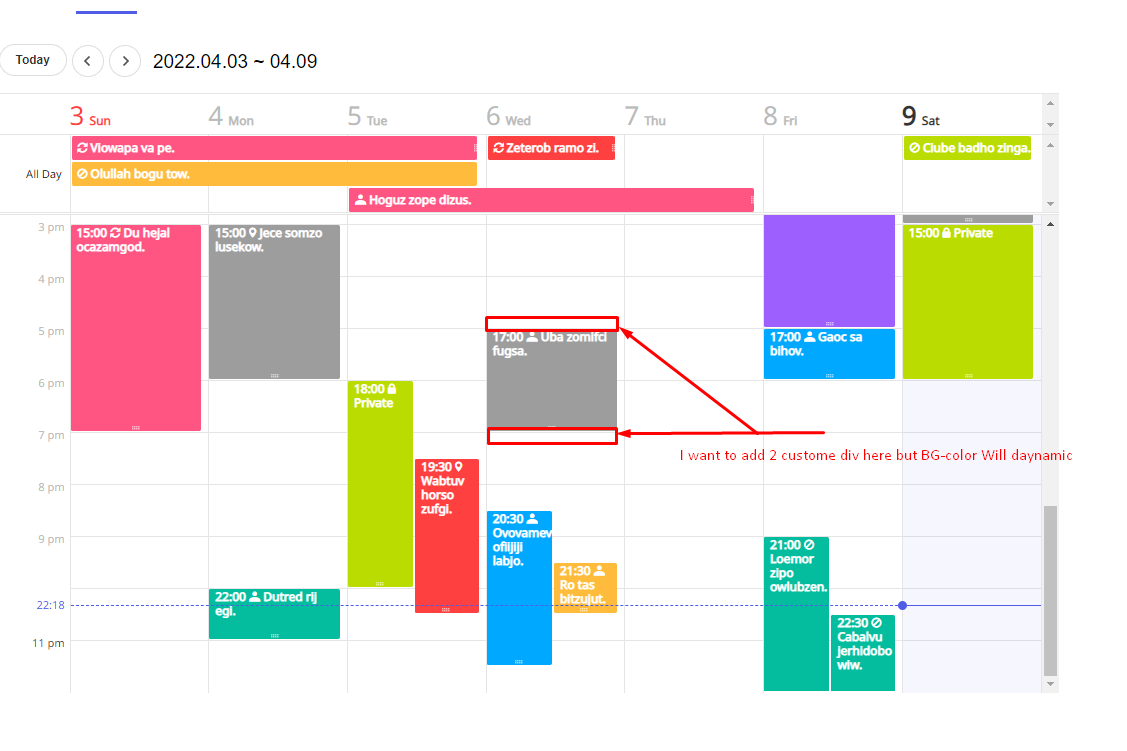 How can I customize this bar with custom html ? · Issue #1074 · nhn/tui ...