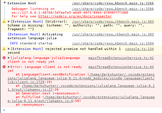 Problem With Default Env · Issue 670 · Julia Vscodejulia Vscode · Github