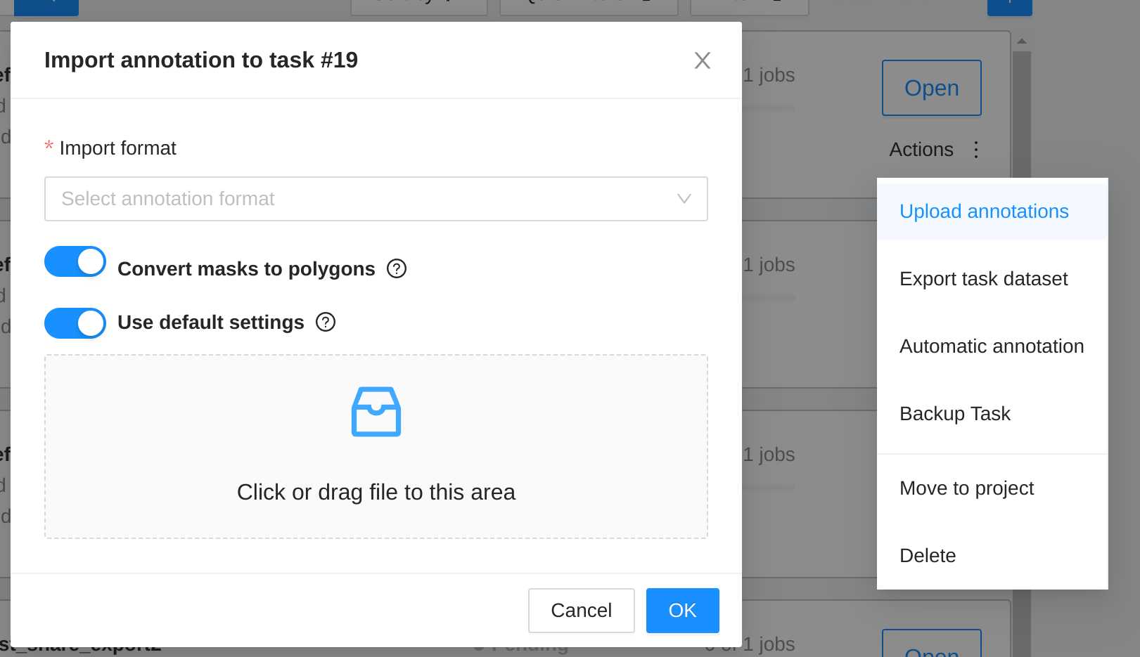 "No media data found" in UI dataset import · Issue #5229 · cvat-ai/cvat · GitHub