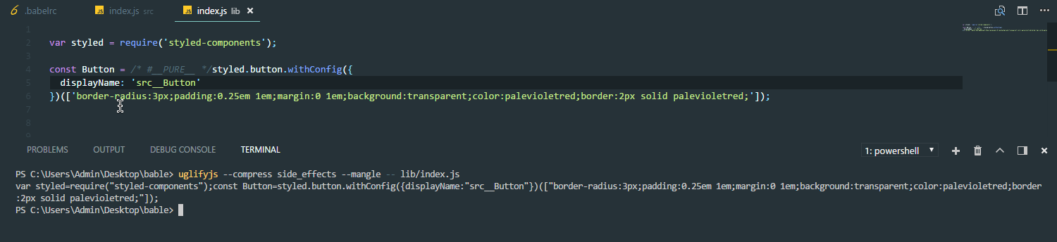 Add Uglify Pure comments automatically · Issue #114 · styled-components/babel-plugin-styled ...
