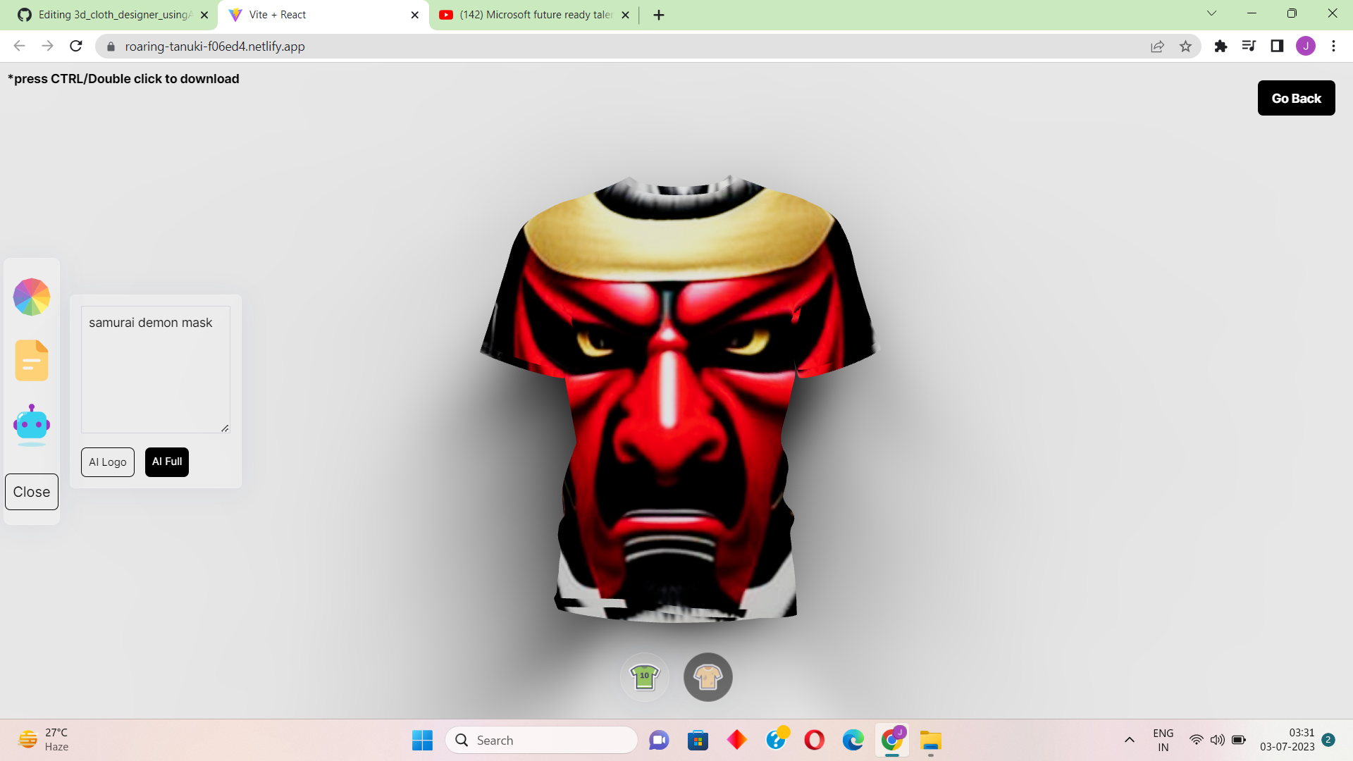 GitHub - JaydevRT/3d_cloth_designer_usingAI