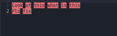 Weird highlights for `syntax=indent` · Issue #151 · NvChad/base46 · GitHub