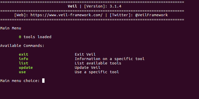 modules/av-bypass/veil-framework sees no tools available without running Veil.py · Issue #357 ...