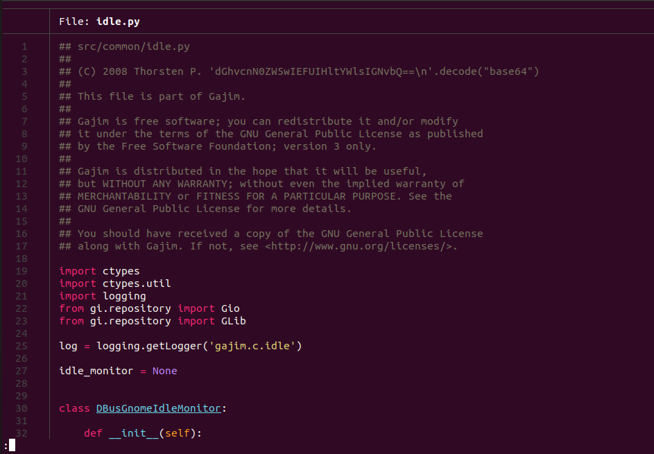 make the output screen paginated then it will be easier to look into ...